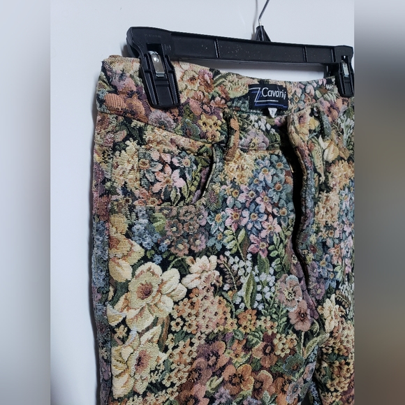 Z. Cavaricci | Pants & Jumpsuits | Vintage Z Cavaricci 8s Jacquard ...